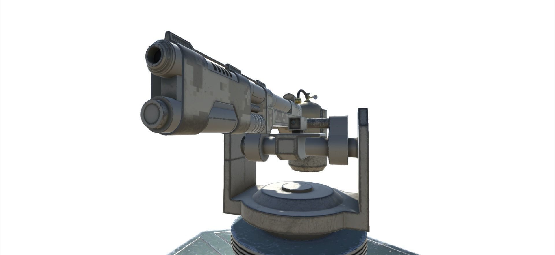 3D model Modern Unmanned Turrets V3 VR / AR / low-poly | CGTrader