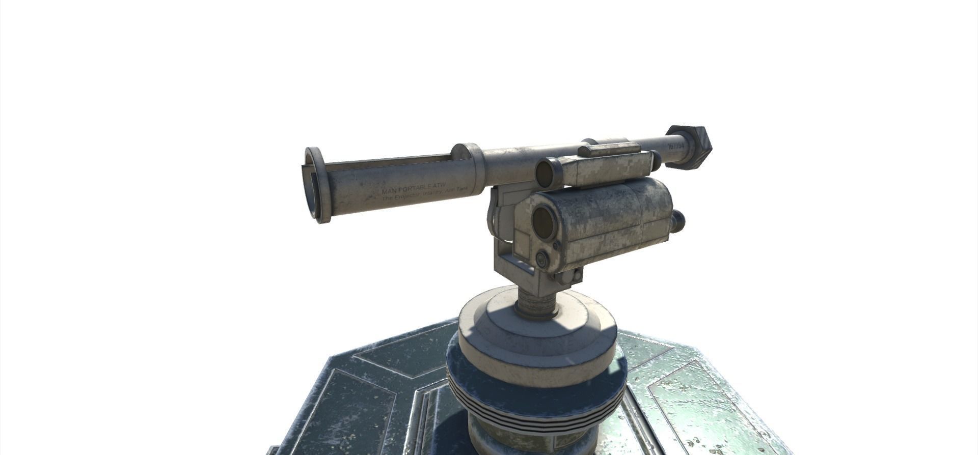 3D model Modern Unmanned Turrets V3 VR / AR / low-poly | CGTrader