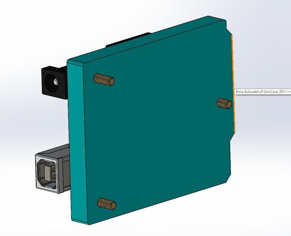 Arduino Case For Uno 3d Model 3d Printable Cgtrader