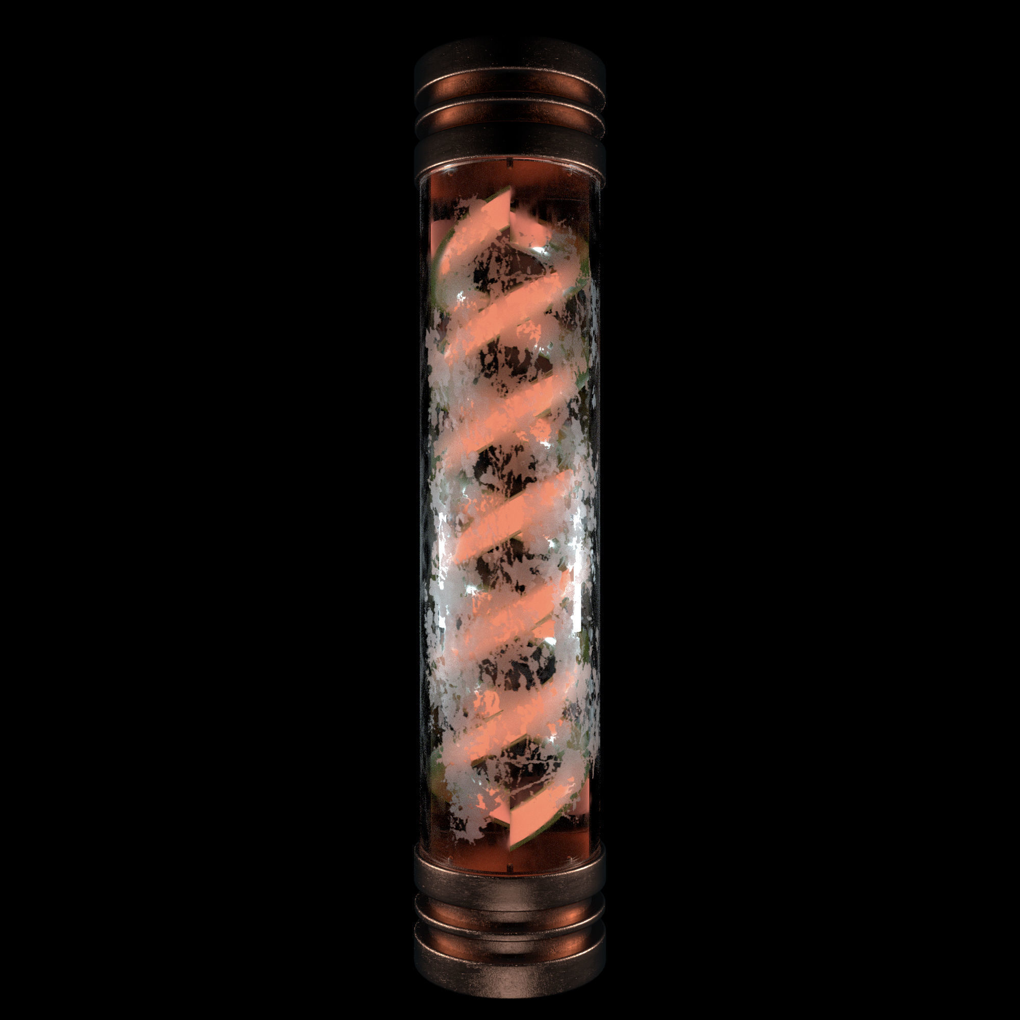 DNA Container free 3D model | CGTrader