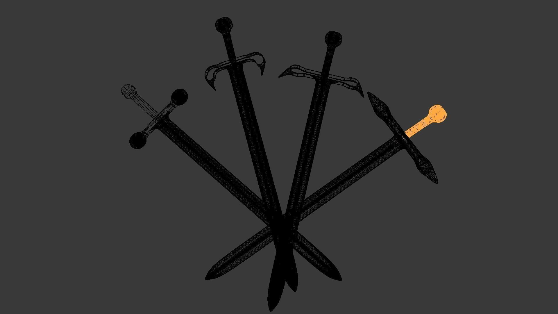 Old Sword with amazing details free 3D model | CGTrader