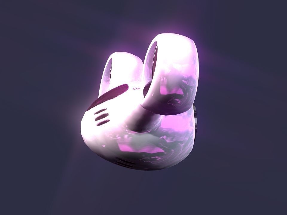 3D model Fan Engine Wings Spaceship VR / AR / low-poly | CGTrader