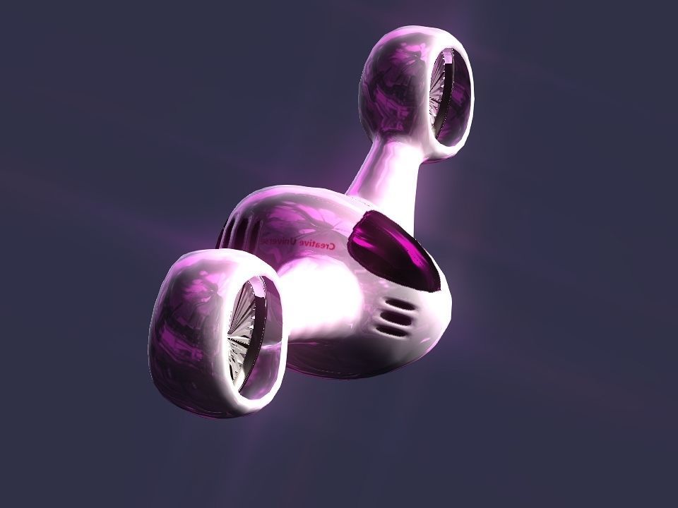 3D model Fan Engine Wings Spaceship VR / AR / low-poly | CGTrader