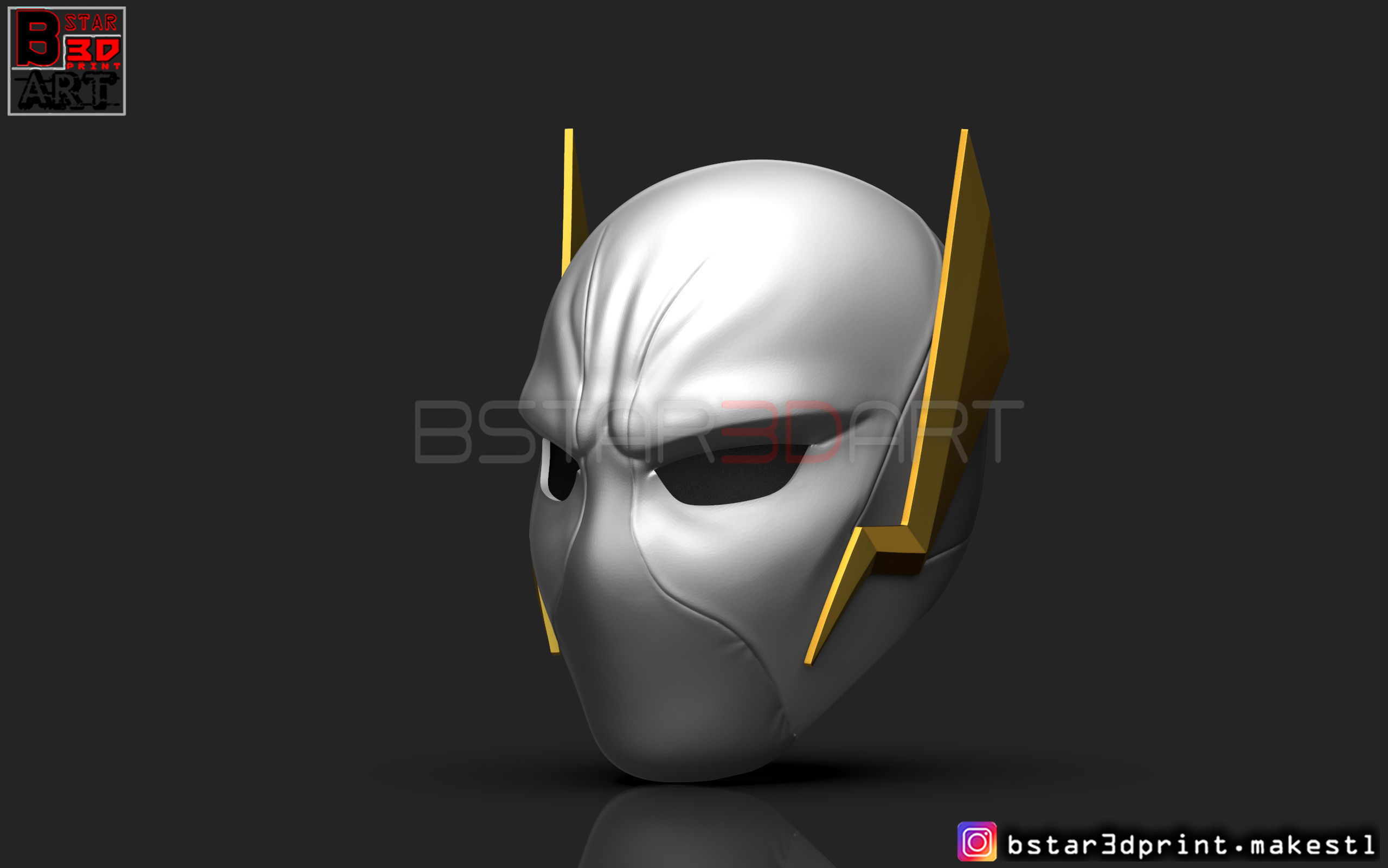 Godspeed Mask - Flash God Season 6 - Flash cosplay helmet 3D model 3D ...