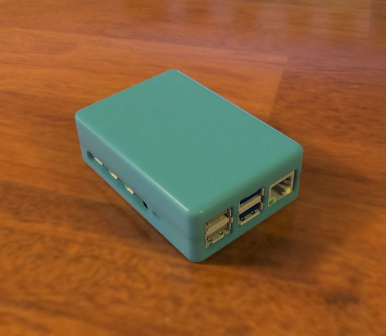 Rasberry Pi 4 Case 3D model 3D printable | CGTrader