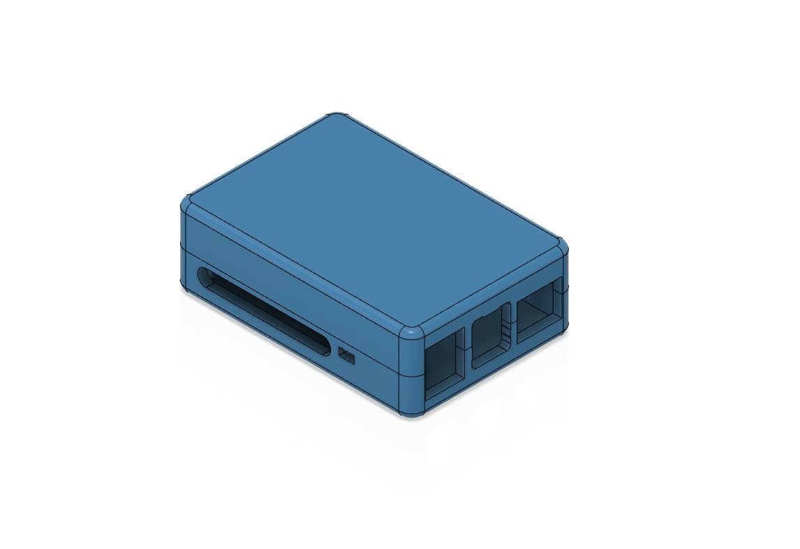 Rasberry Pi 4 Case 3D model 3D printable | CGTrader