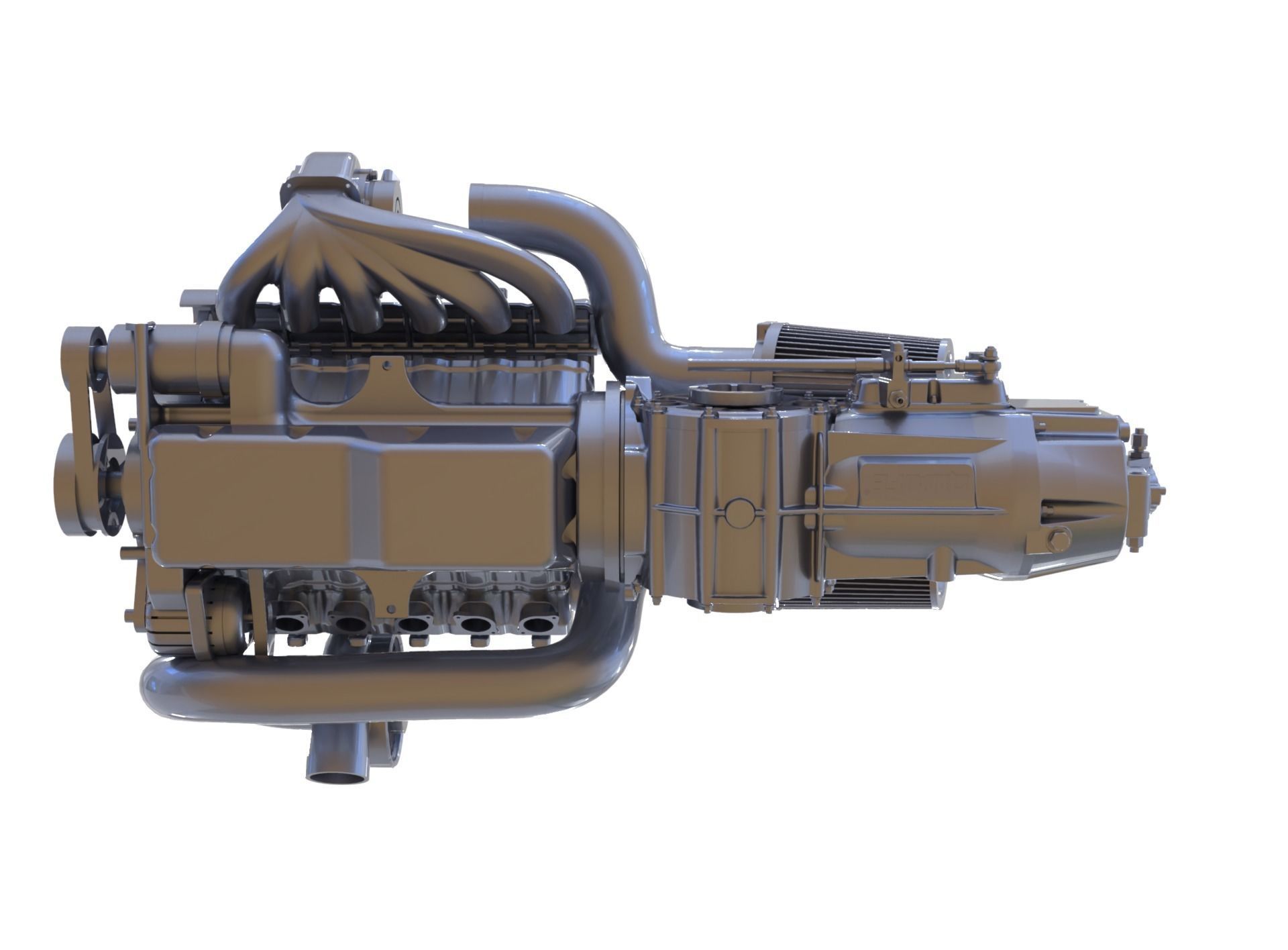 12 V Engine 3D model | CGTrader