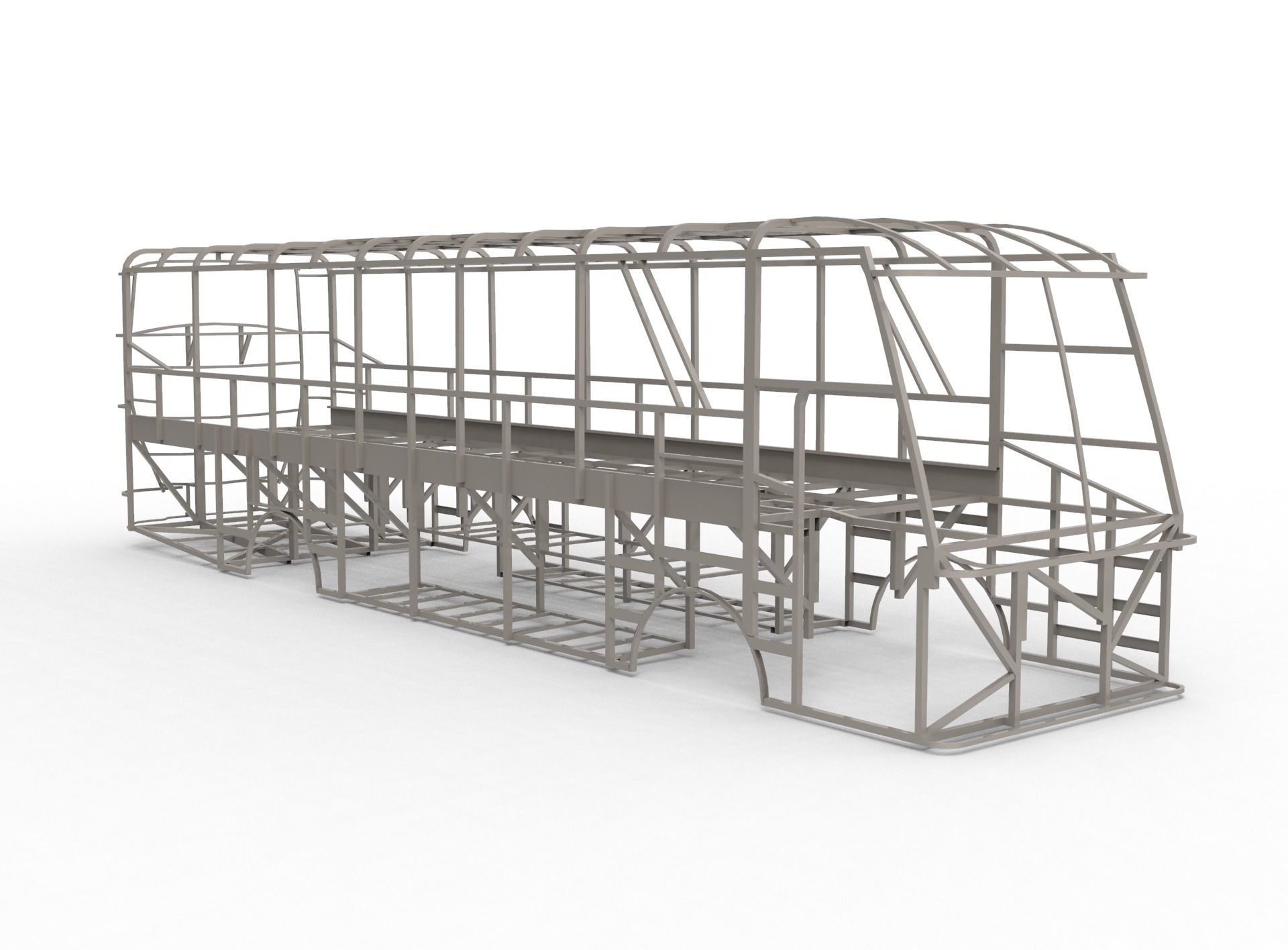 BUS STRUCTURE 3D model | CGTrader