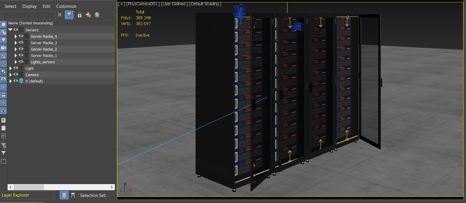 Server Racks 3D model | CGTrader