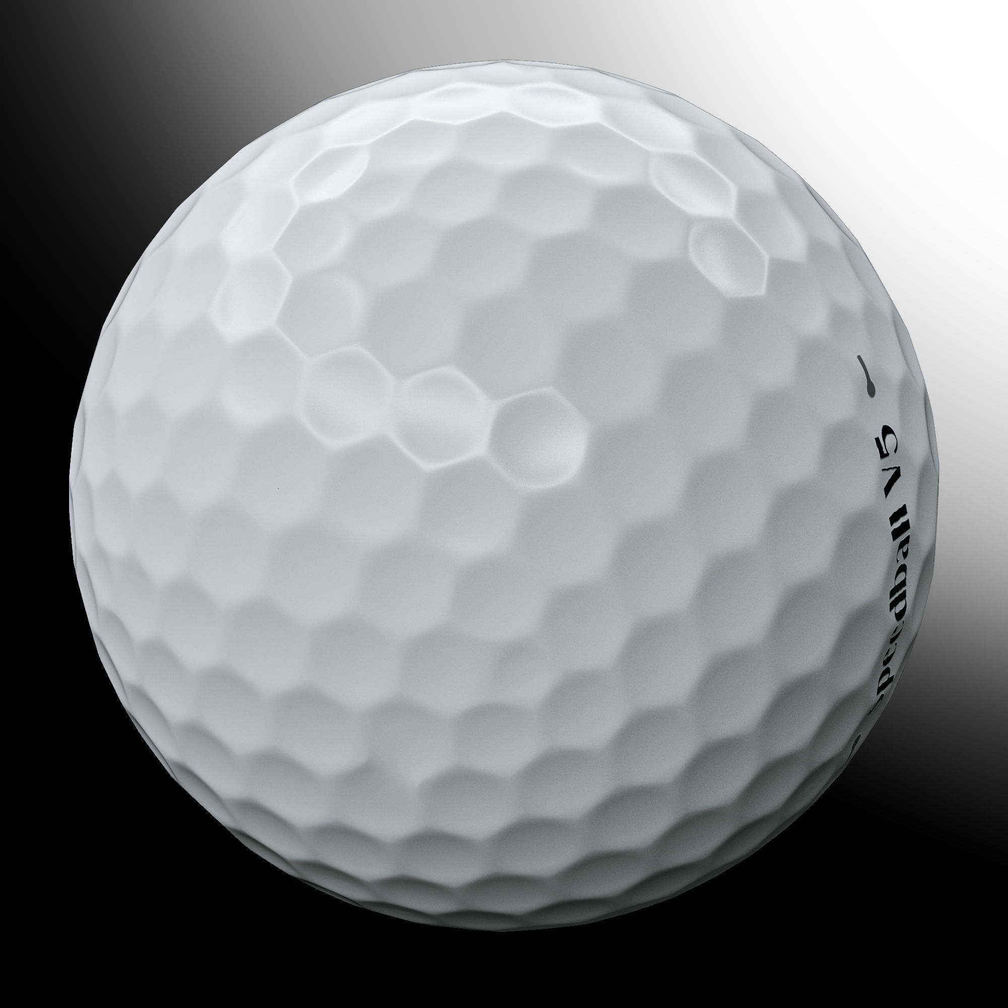 realistic Golfball 3D golf ball 3D model | CGTrader