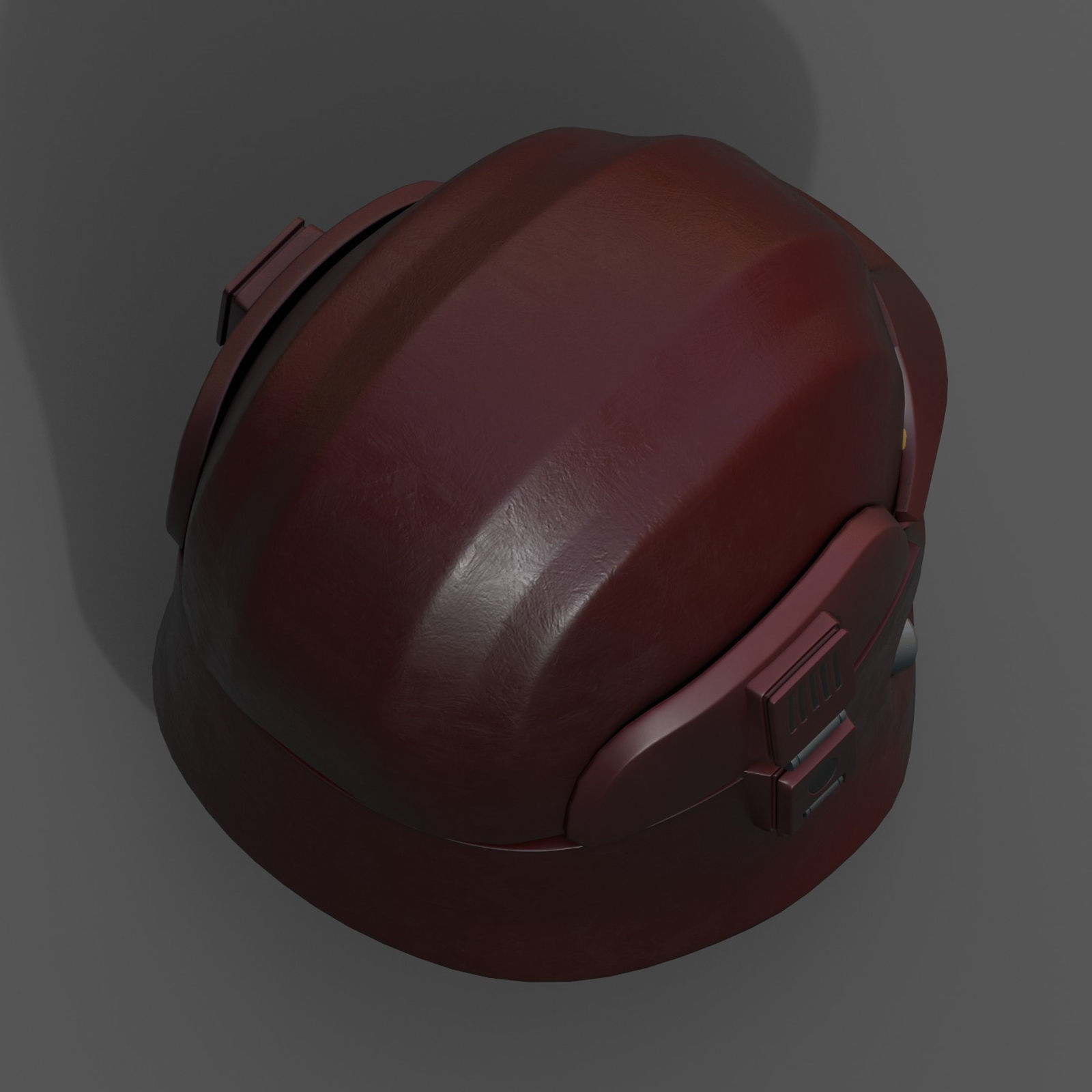 3D model Helmet scifi pilot fantasy futuristic space millitary combat ...