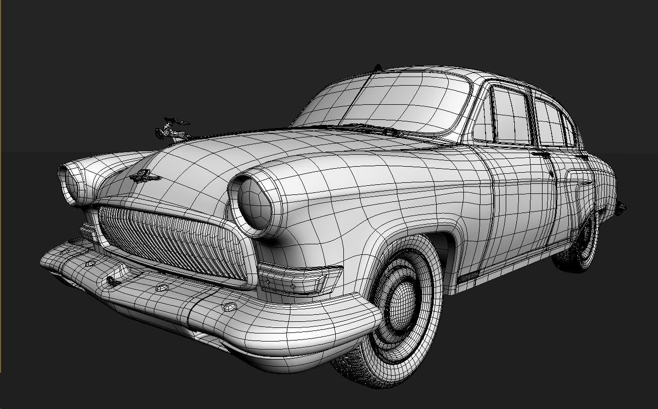 3D Model Gaz 21 Volga 3D model | CGTrader