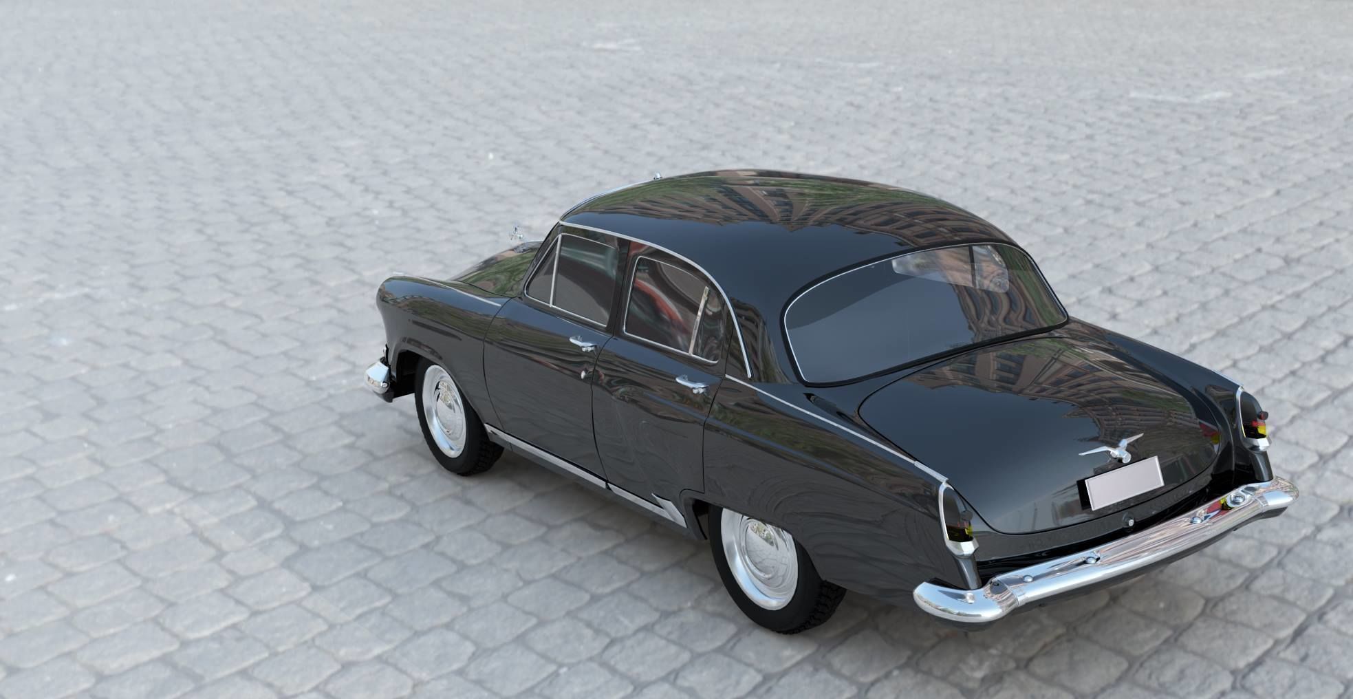 3D Model Gaz 21 Volga 3D model | CGTrader