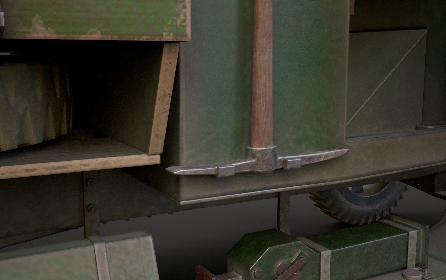 3D model WW2 German Krupp L3H163 Truck VR / AR / low-poly | CGTrader