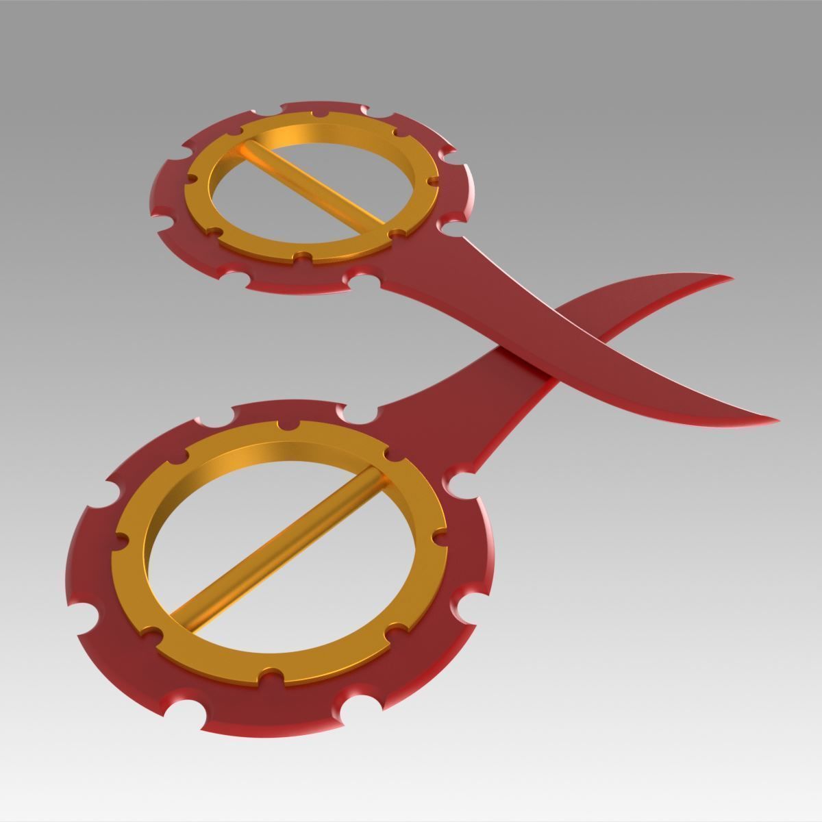 Final Fantasy X Rikku Dagger Cosplay Weapon Prop 3D model 3D printable ...