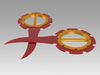 Final Fantasy X Rikku Dagger Cosplay Weapon Prop 3D model 3D printable ...