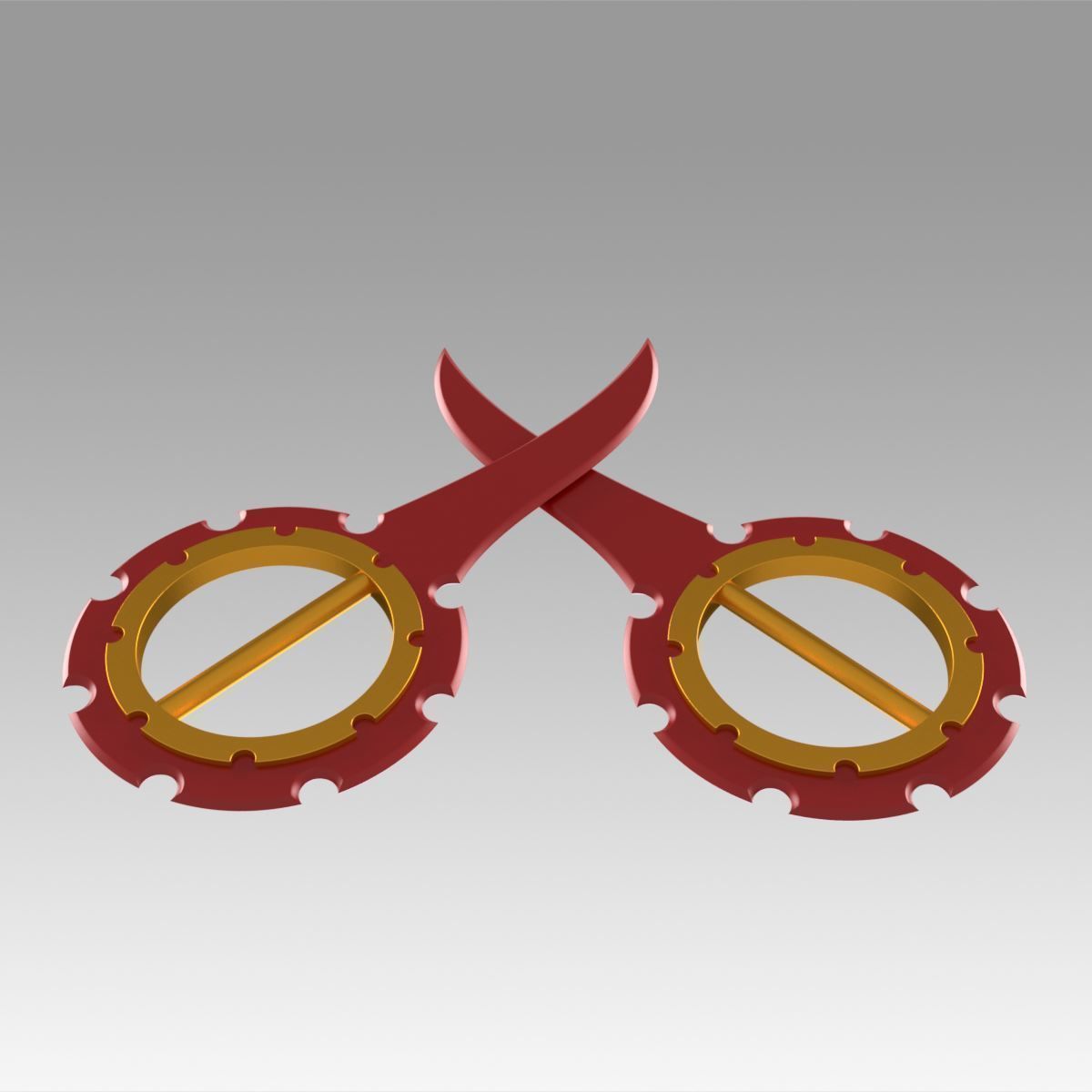 Final Fantasy X Rikku Dagger Cosplay Weapon Prop 3D model 3D printable ...