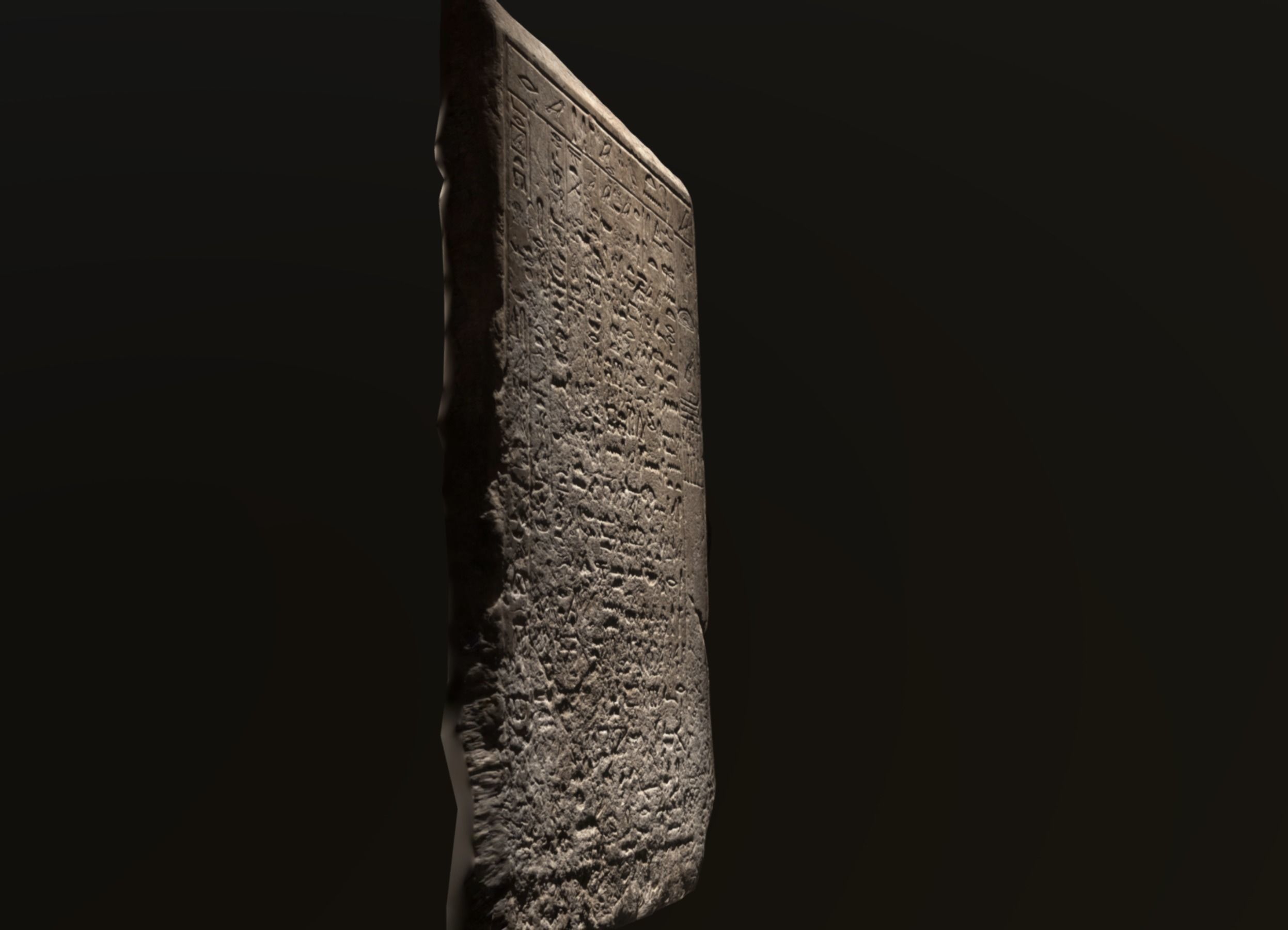 Egyptian Stone Hieroglyph wall 3D scan Photogrammetry free 3D model ...