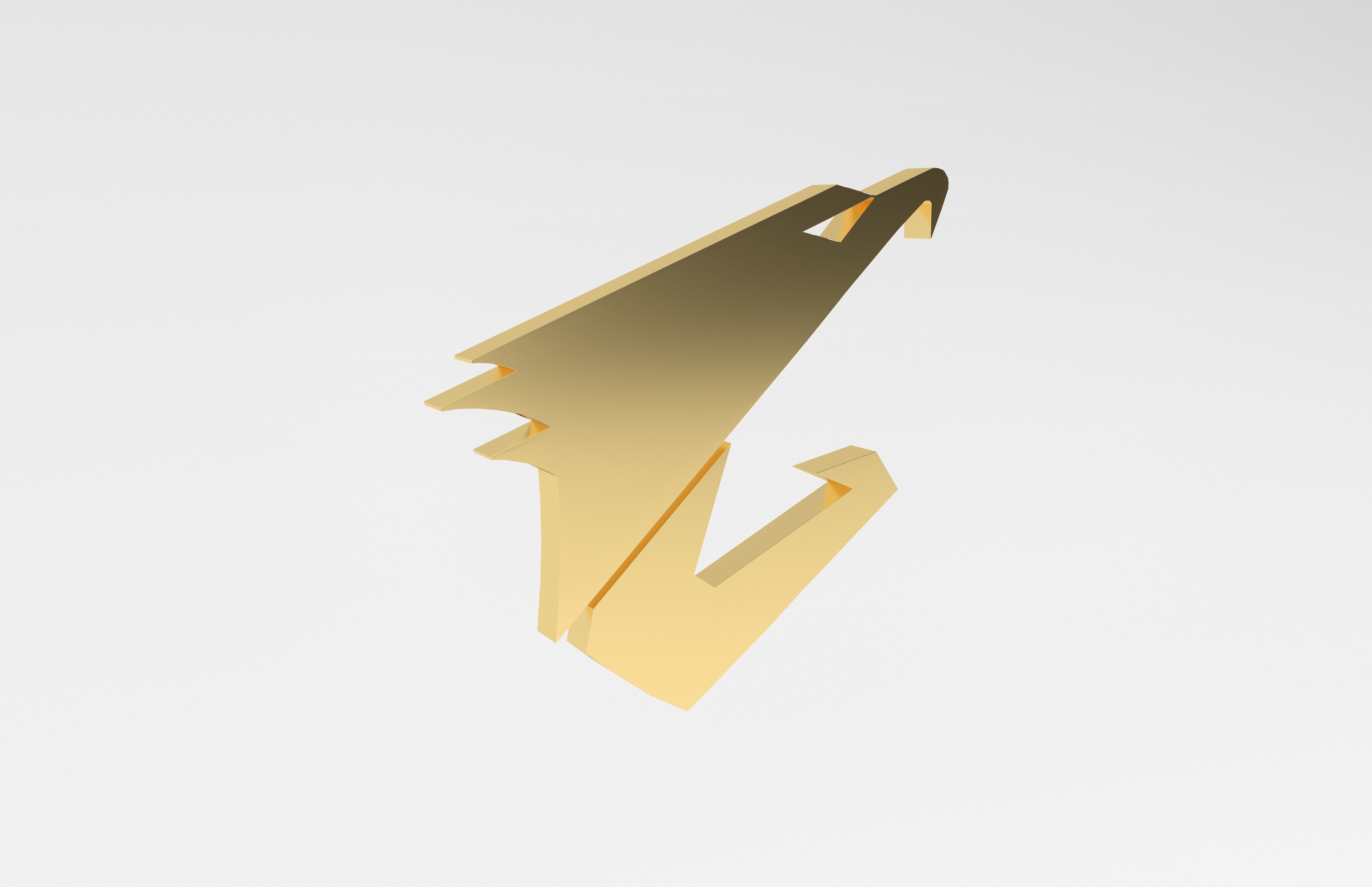 Aorus Logo v1 004 free VR / AR / low-poly 3D model | CGTrader