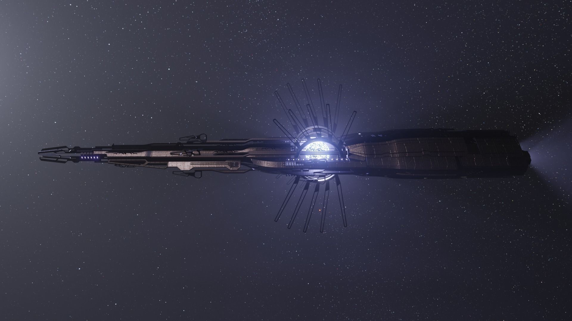 Scifi Alien Ship 3D model | CGTrader