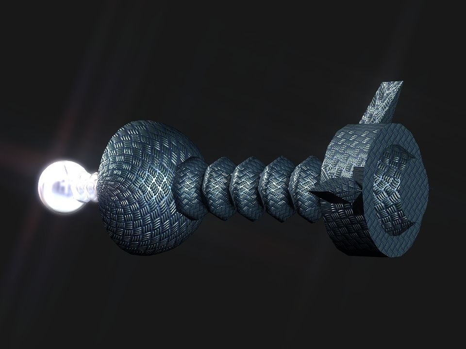 3D model Auto Beam Space Cannon VR / AR / low-poly | CGTrader