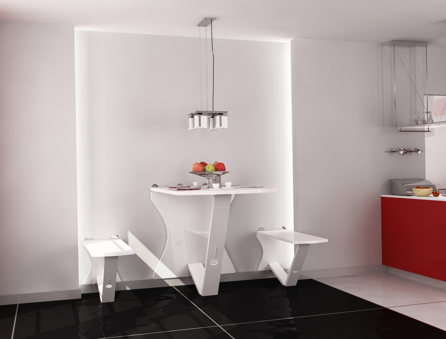 Kitchen Wall Table 3D model | CGTrader
