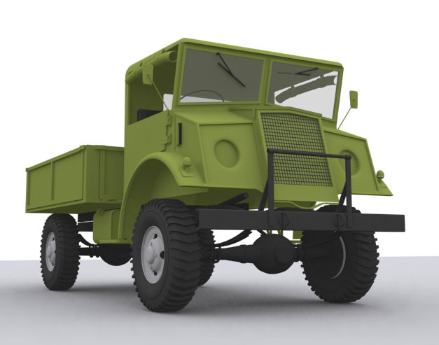 CMP 1942 Army Truck 3D model | CGTrader