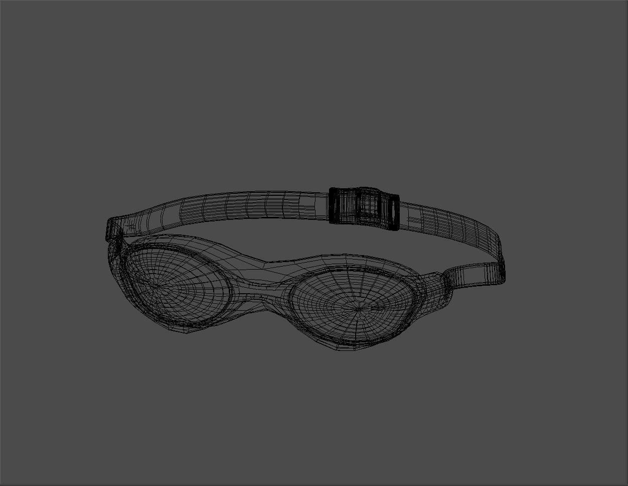 Deluxe Swimming Goggles free VR / AR / low-poly 3D model | CGTrader