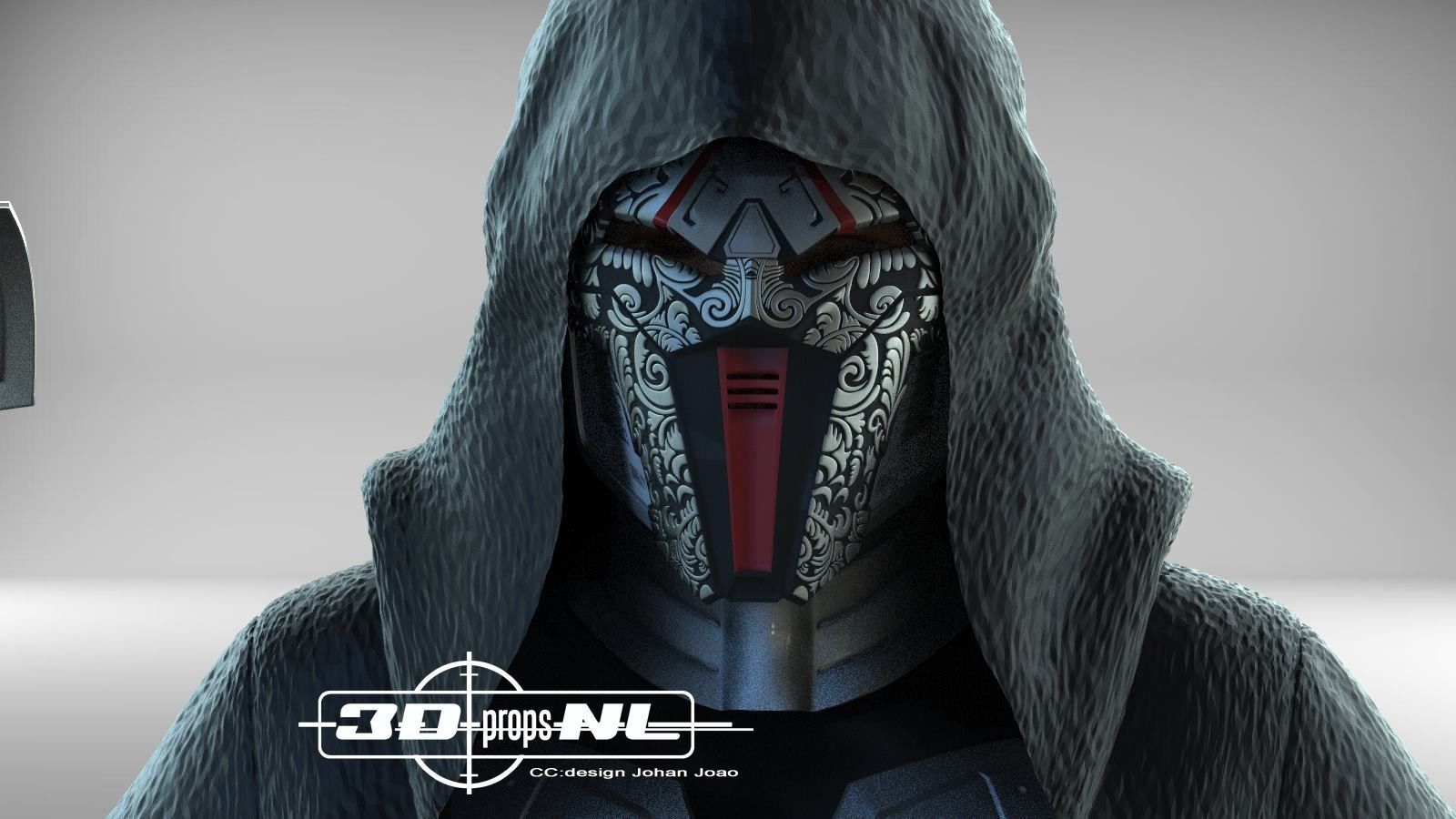 Sith Eradicator Mask Cosplay 3D model 3D printable | CGTrader