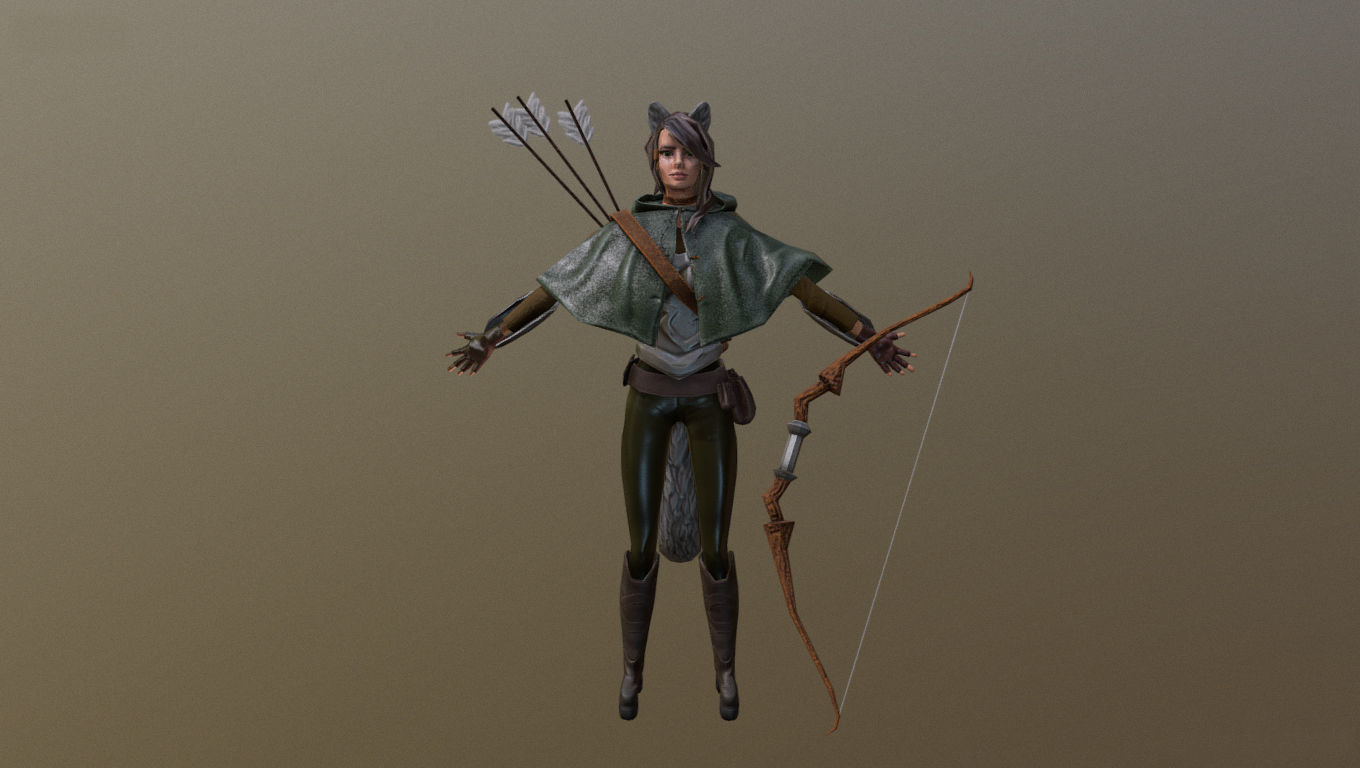 3D model 3D model Druid VR / AR / low-poly | CGTrader