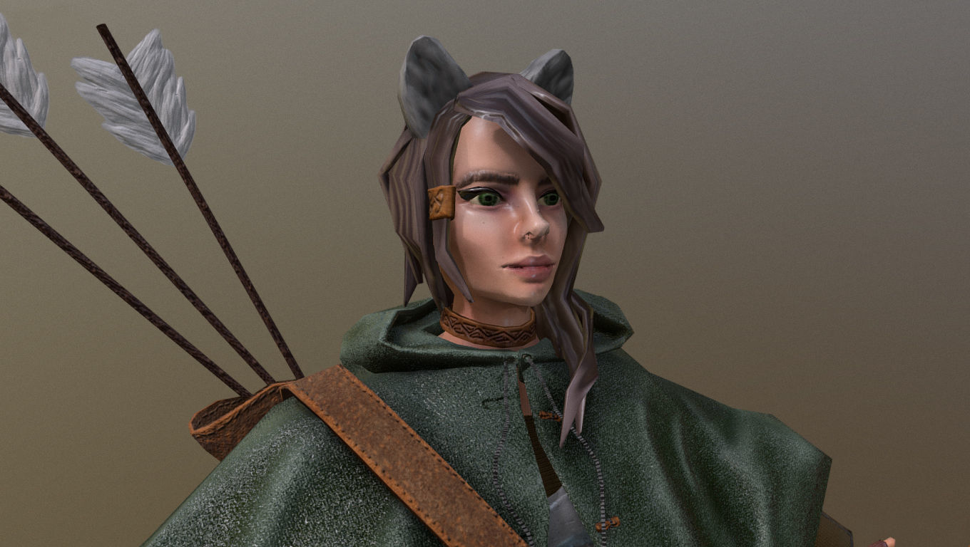 3D model 3D model Druid VR / AR / low-poly | CGTrader