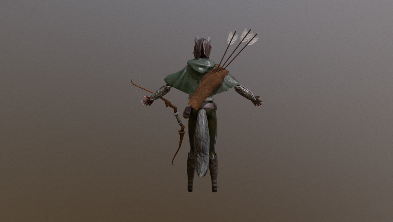 3D model 3D model Druid VR / AR / low-poly | CGTrader