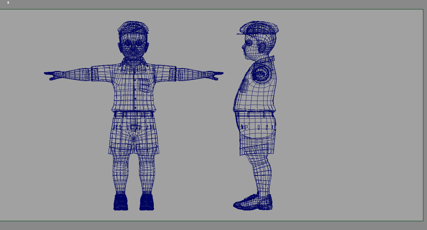 boy 3d model 3D model | CGTrader