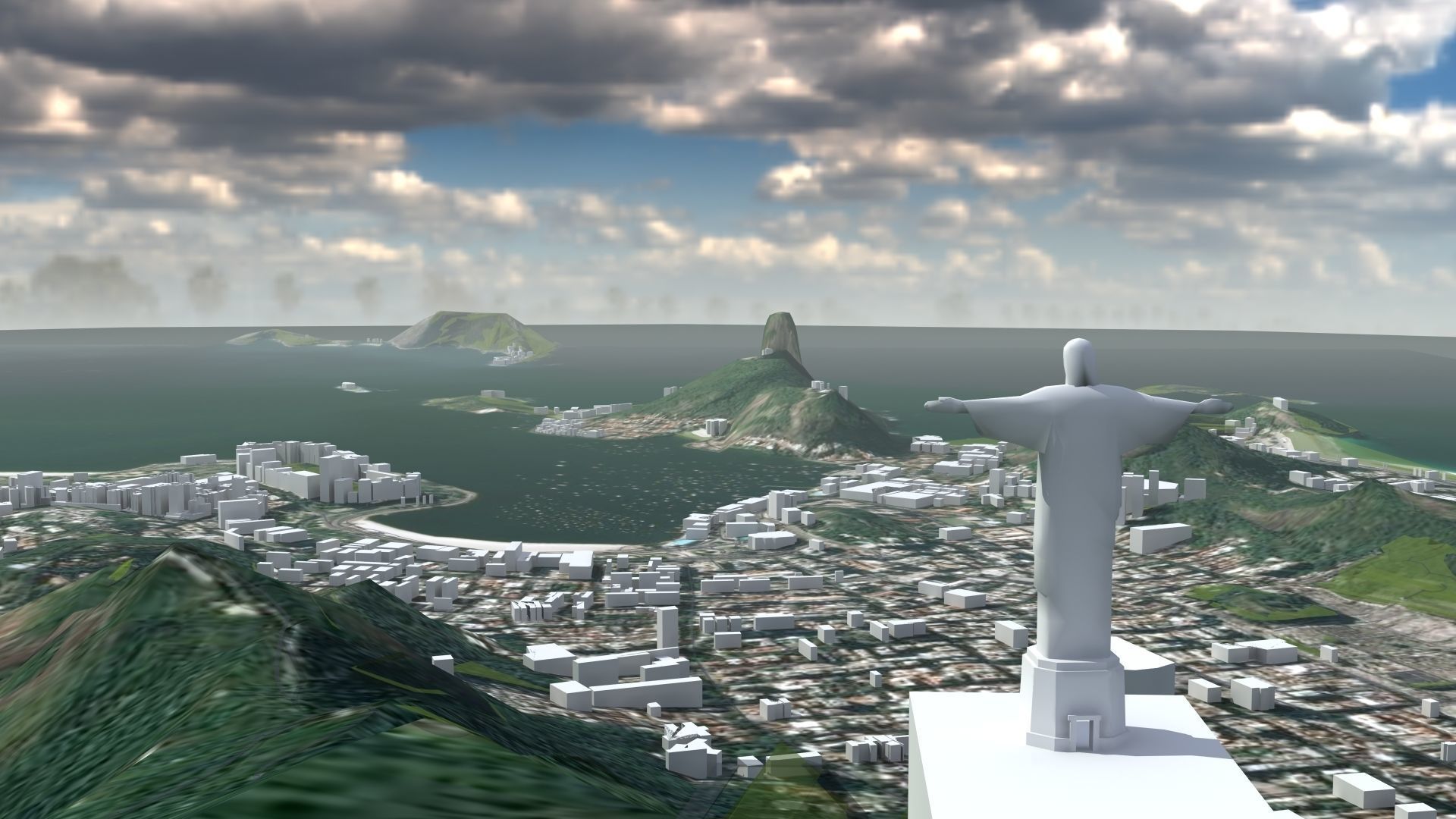 Rio de Janeiro Brazil 3D model | CGTrader