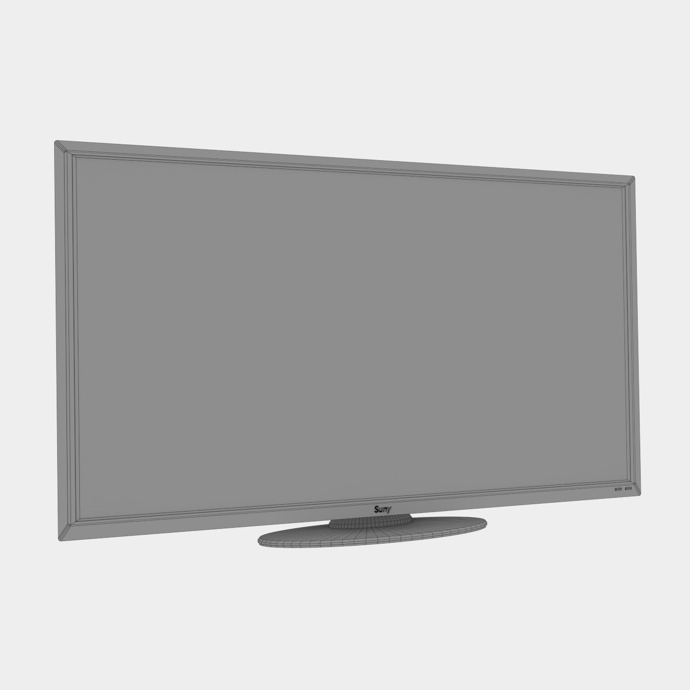 Generic Monitor 3D Model .obj .3ds - CGTrader.com