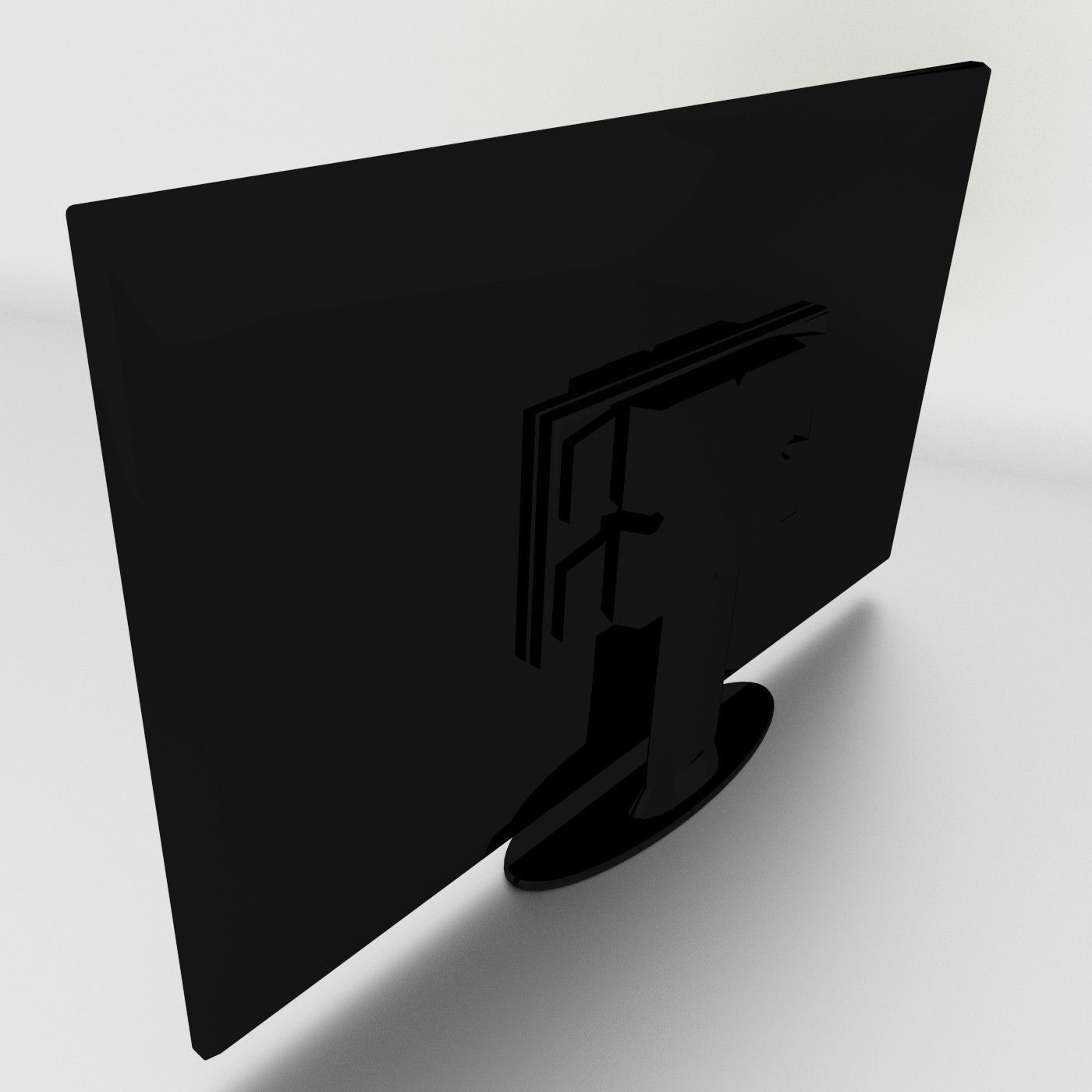 Generic Monitor 3D Model .obj .3ds - CGTrader.com