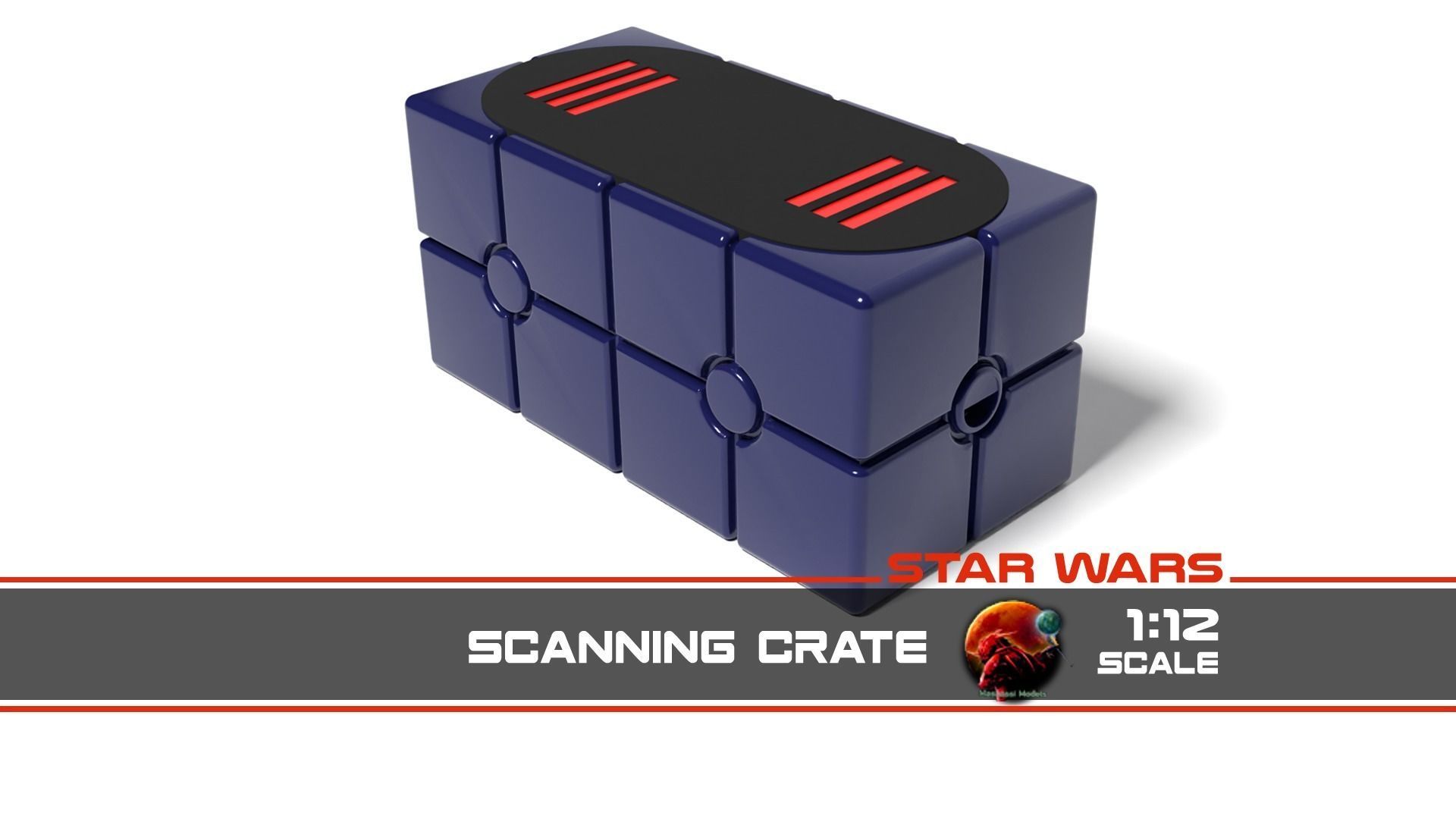 Star Wars Death Star Scanning Crate free 3D model 3D printable | CGTrader