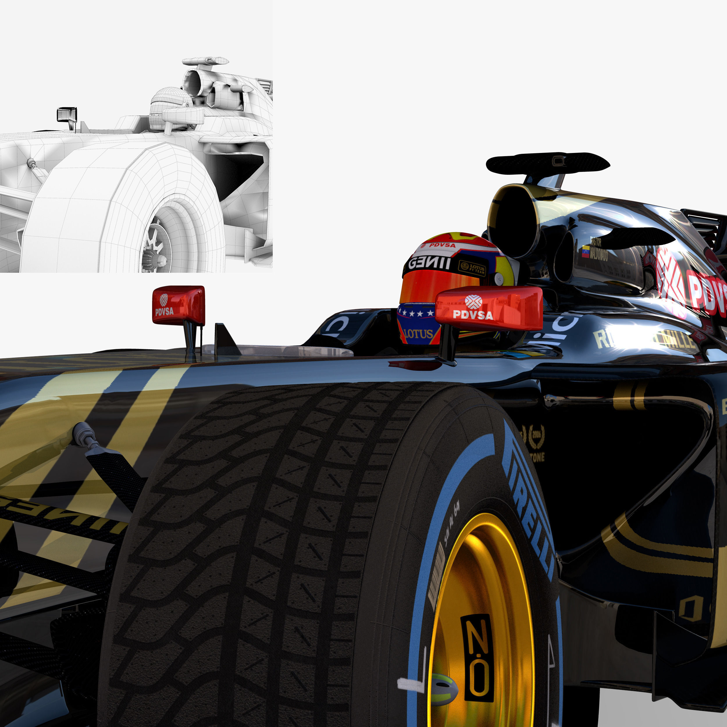 3D model Lotus E23 Hybrid VR / AR / low-poly rigged | CGTrader