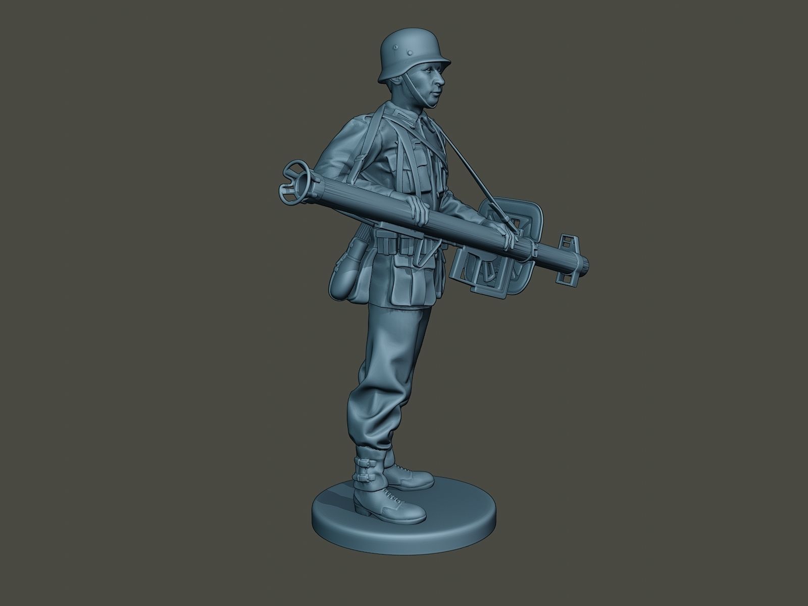German soldier ww2 Stand Guard G4 3D model 3D printable | CGTrader