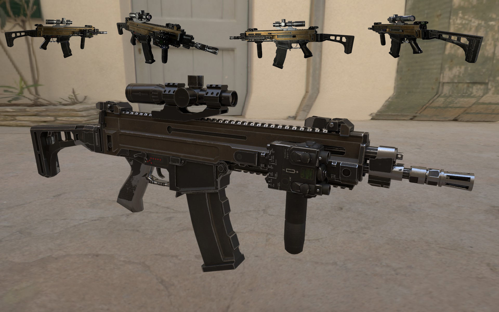 3D model CZ 805 BREN Rifle VR / AR / low-poly | CGTrader