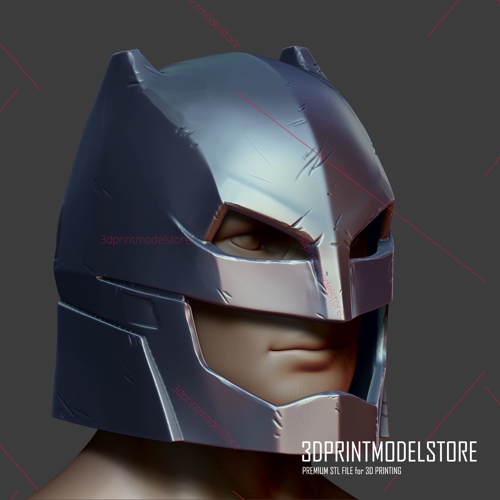 Batman Cowl for Cosplay and Halloween 3D model 3D printable | CGTrader