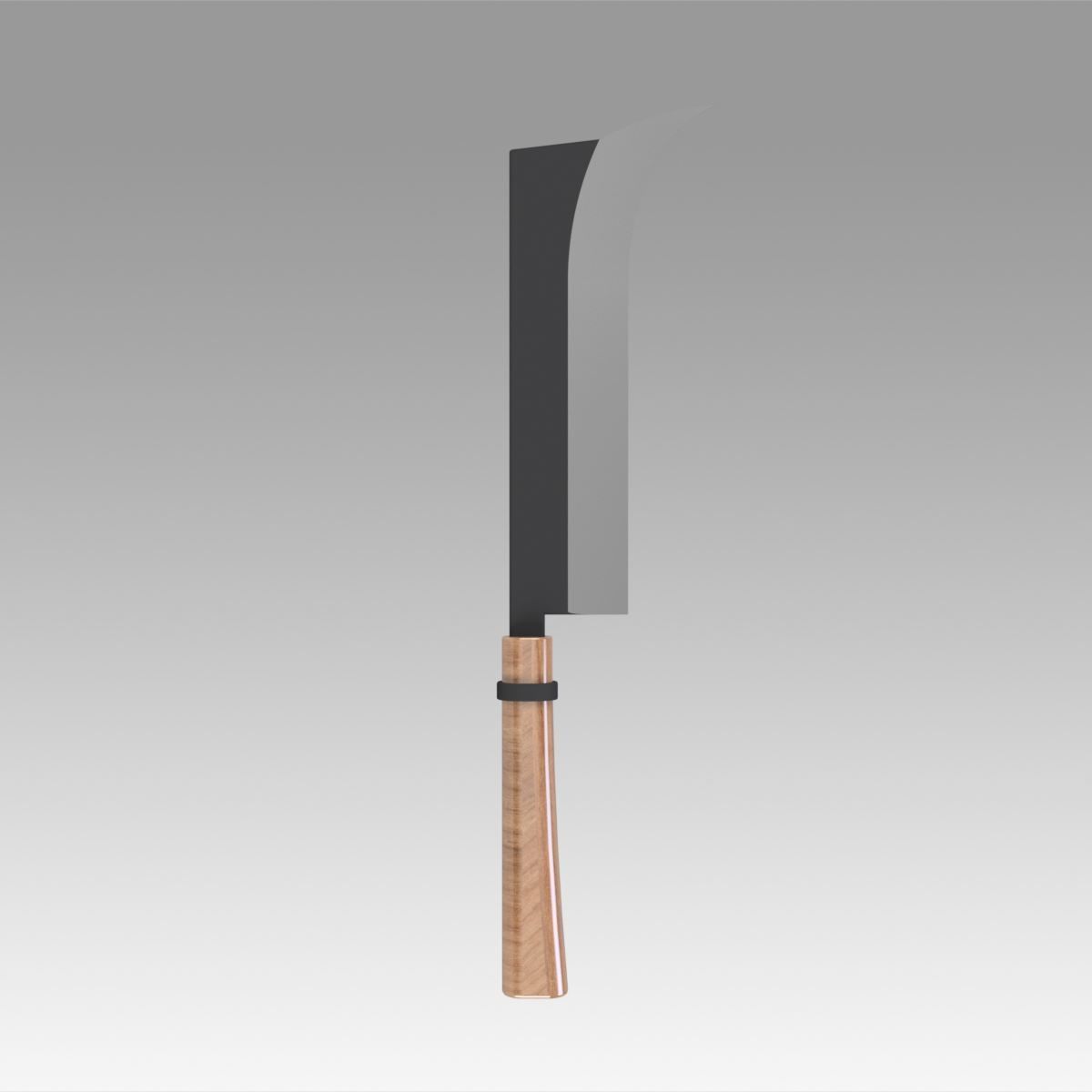 Higurashi When They Cry Rena Ryugu Sword Cosplay Weapon Prop 3D model ...