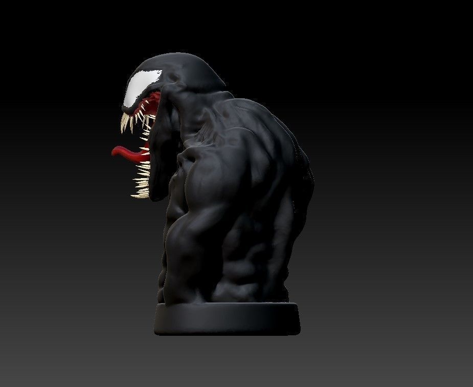 Venom v2 3D print model 3D print model 3D model 3D printable | CGTrader