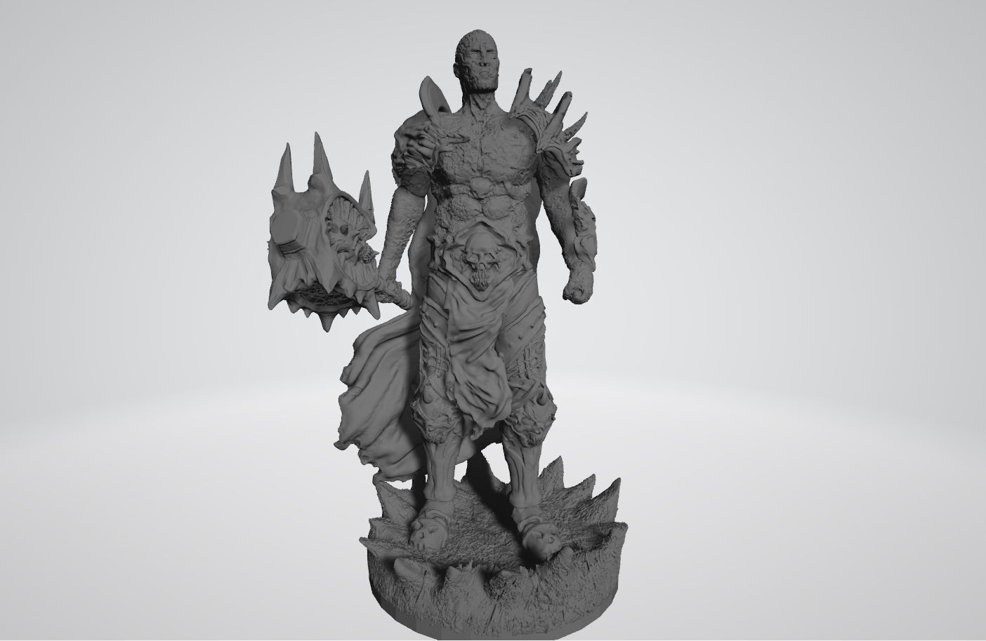 Bolvar Fordragon Lich King World of Warcraft 3D model 3D printable ...
