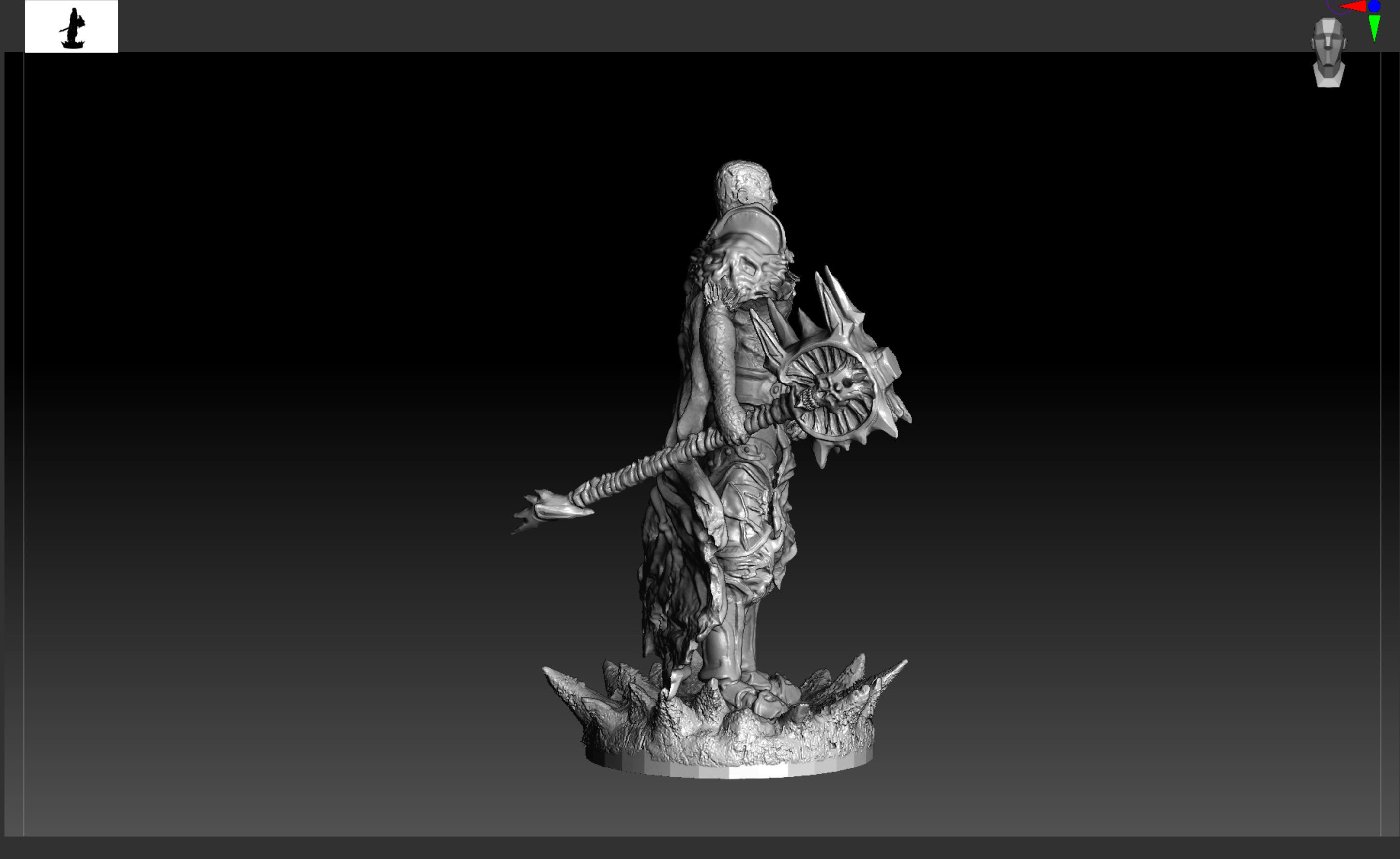 Bolvar Fordragon Lich King World of Warcraft 3D model 3D printable ...