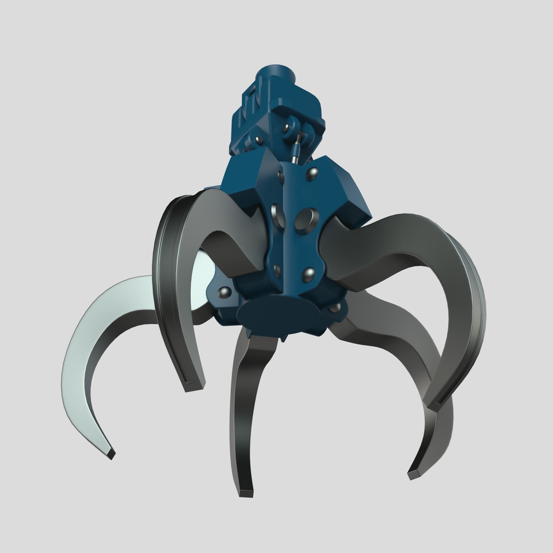 Hydraulic Grab 3D model | CGTrader