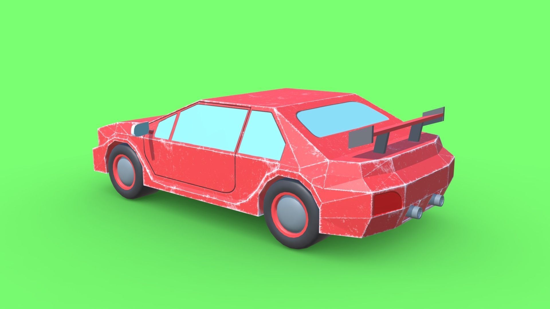 3D model Sports Car - Stylized Race Car Pack VR / AR / low-poly | CGTrader