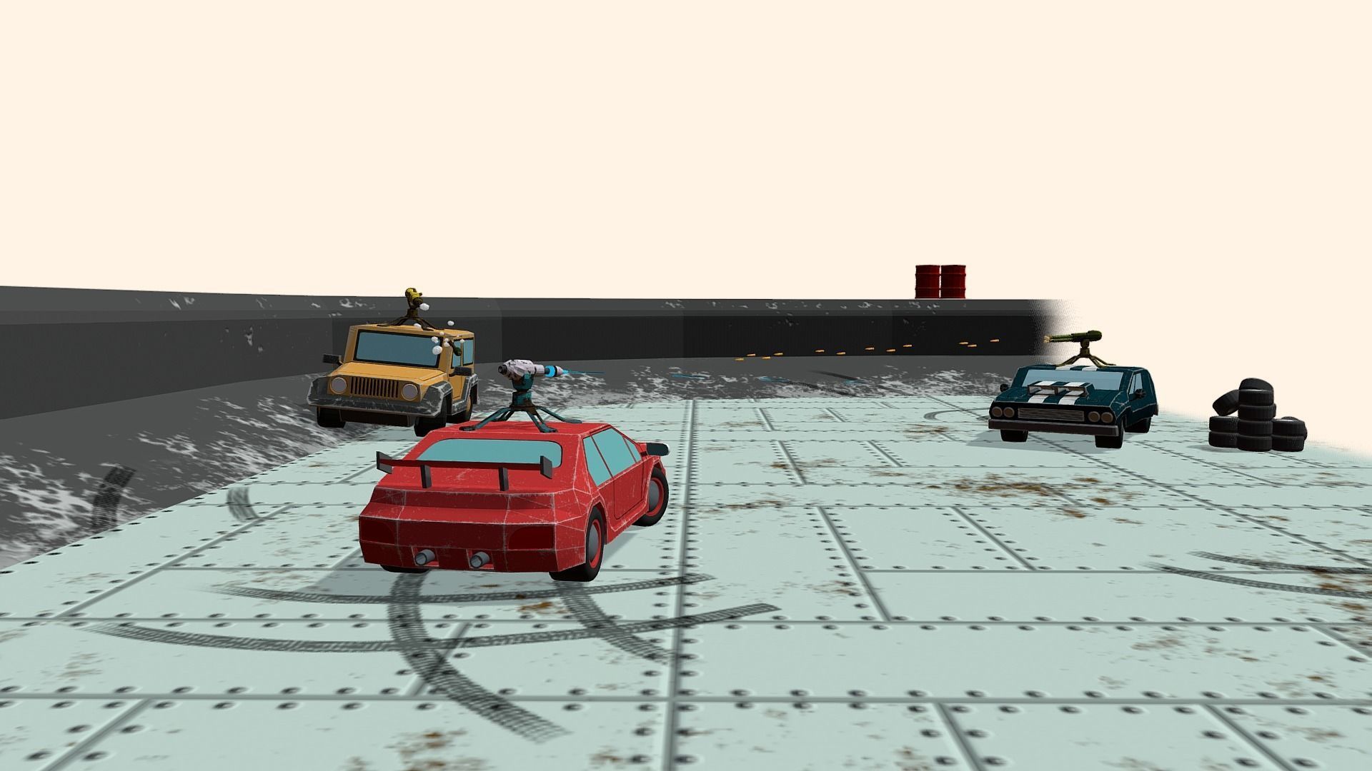 3D model Sports Car - Stylized Race Car Pack VR / AR / low-poly | CGTrader