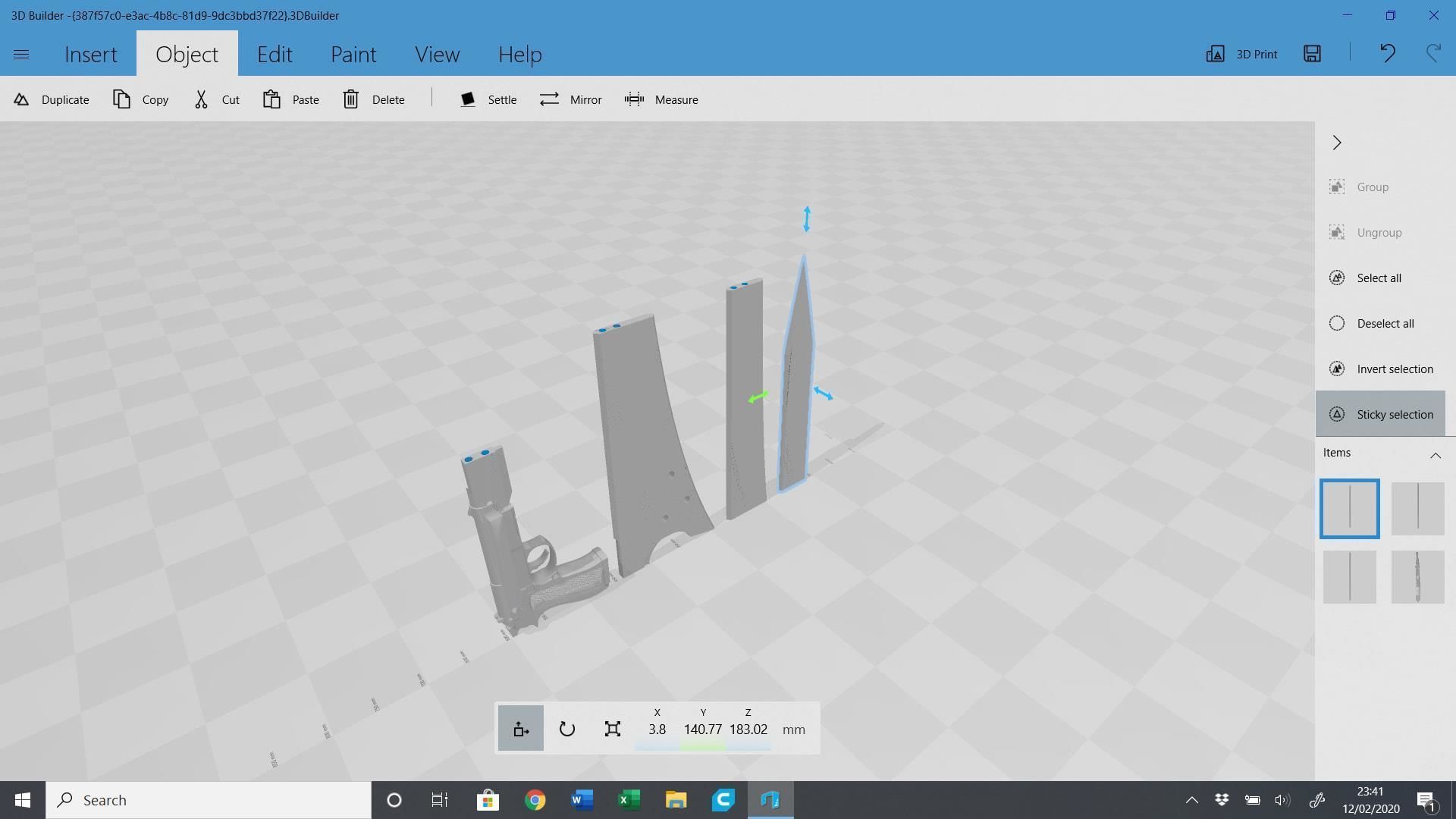 Seifer Hyperion Gunblade from Final Fantasy VIII 3D model 3D printable ...