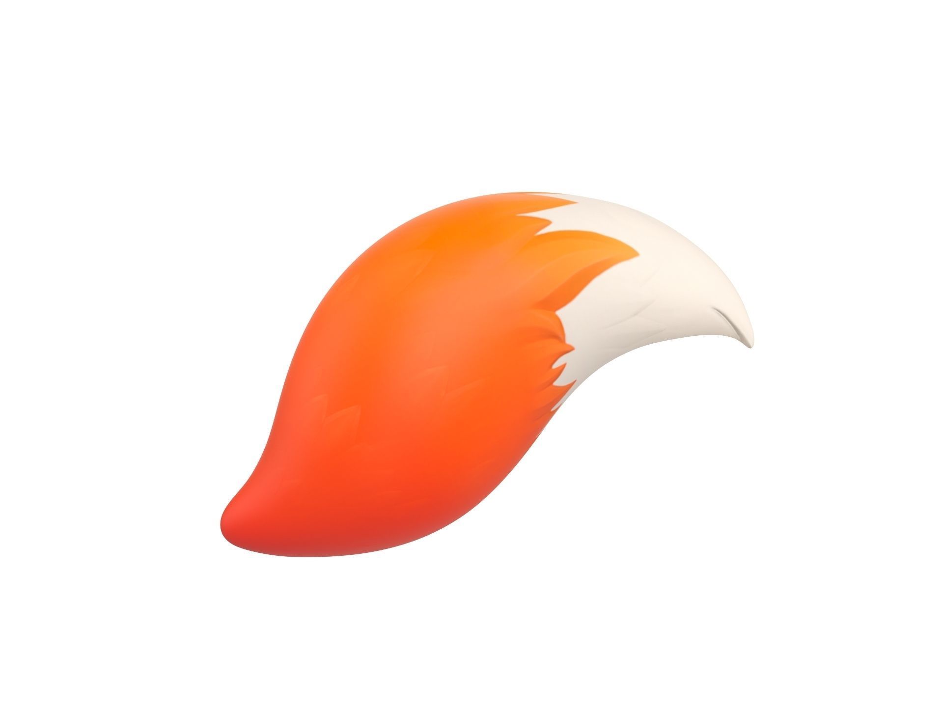 Fox Tail 3D model | CGTrader